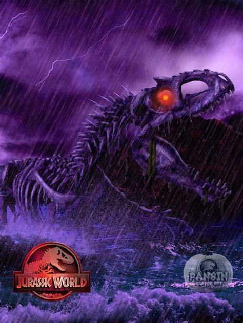 Indominus Ghost Jurassic World Halloween ไดโนเสาร์