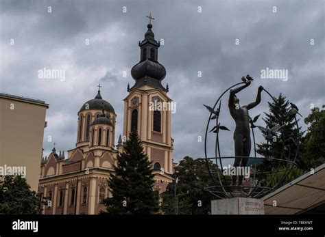 Sarajevo Multicultural Man Builds The World By Francesco Perilli In Trg Oslobodenja Liberation