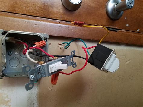 Wiring Up A Motion Sensor Switch Existing Wiring Correct DIY Home Improvement Forum