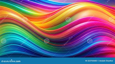 Fluid Gradients Blend And Merge Creating An Ever Shifting Tableau Of Vibrant Hues And Dynamic