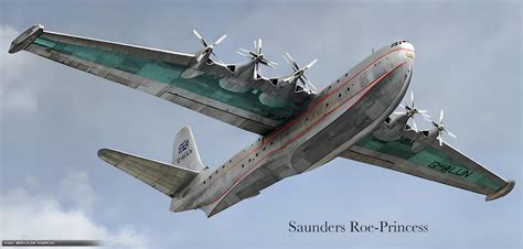 Saunders Roe Princess Roe Model