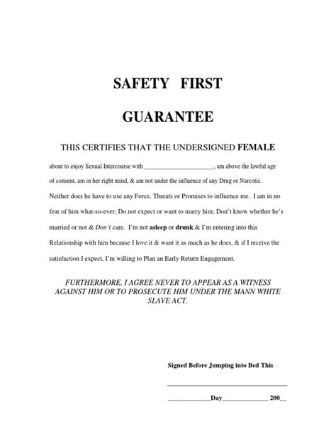 Sex Contract E Pdf