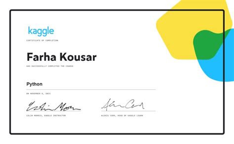 Farha Kousar On Linkedin Farha Kousar Completed The Python Course On