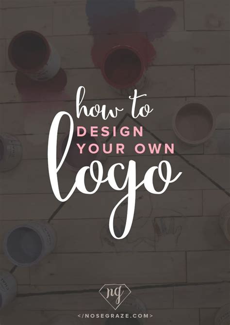 How To Design Your Own Logo Fonts Graphics And Logos
