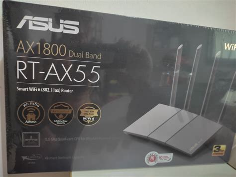 Asus Ax Dual Band Router Rxt Ax Computers Tech Parts Accessories Other Accessories