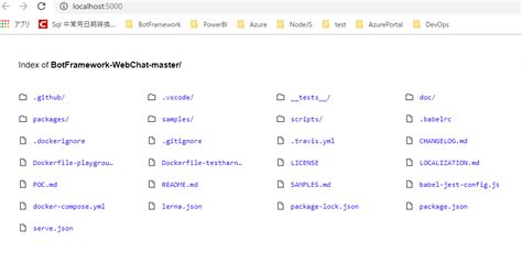 Follow How To Run Locally But Not Work Issue Microsoft BotFramework WebChat GitHub