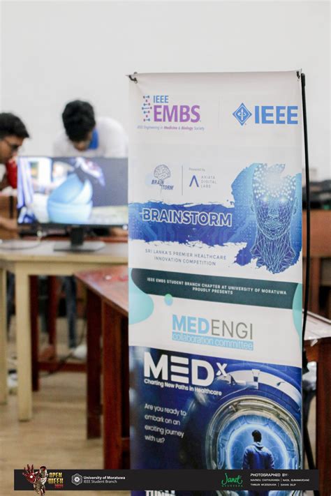 IEEE EMBS Babe Chapter At IEEE Open Week University Of Moratuwa IEEE Engineering In