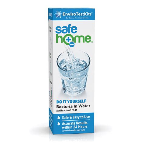 Safe Home® Bacteria In Drinking Water Test Kit You Test At Home