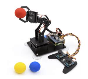 Adeept DOF Black Robotic Arm Kit For Raspberry Pi Oz Robotics