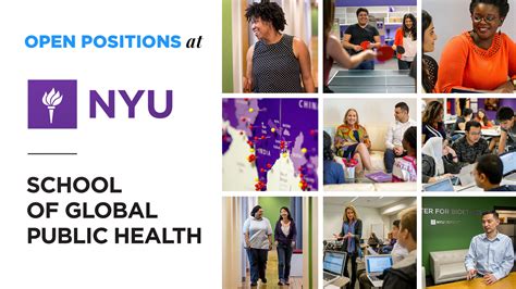 Open Positions Nyu School Of Global Public Health