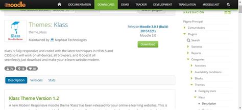 moodle plugins directory klass learning websites educational