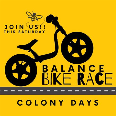 Balance Bike Race At Colony Days