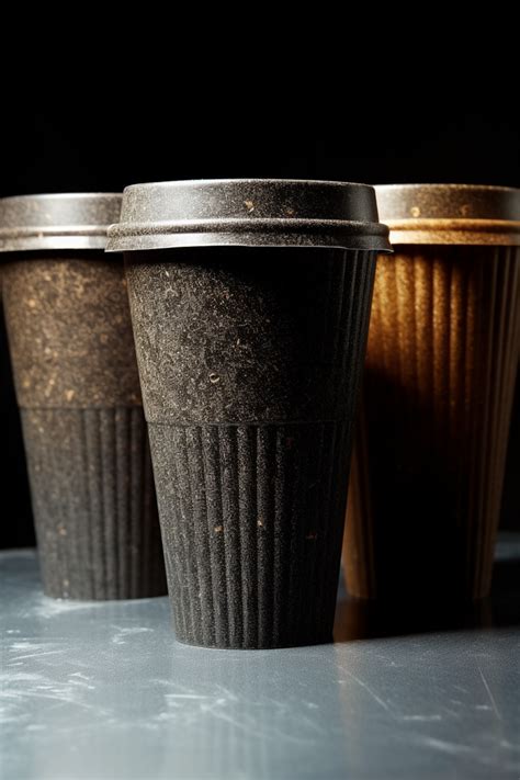 环保咖啡渣制成的咖啡杯图片 包图网