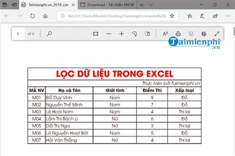 Chuyển Pdf Sang Excel đổi File Pdf Sang Xls