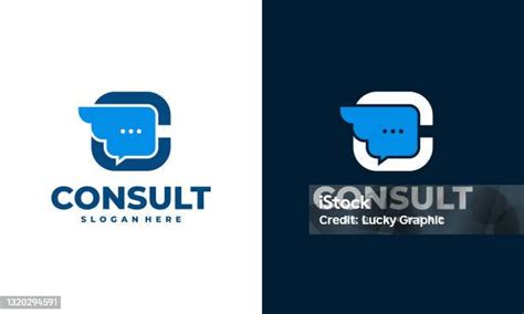 토크 플라이 로고 디자인 아이콘 패스트 컨설팅 로고 템플릿 디자인 컨셉 벡터 디자인에 대한 스톡 벡터 아트 및 기타 이미지 디자인 메시지 모던 양식 Istock