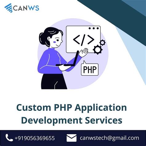 custom php application development services web development agency