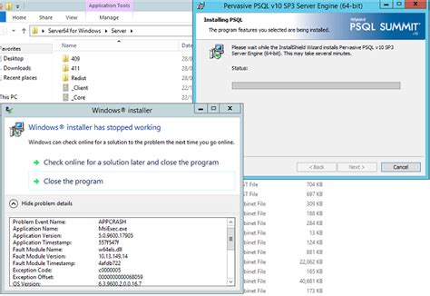 Msiexec Appcrash On Windows Server 2012 R2 Windows Spiceworks Community
