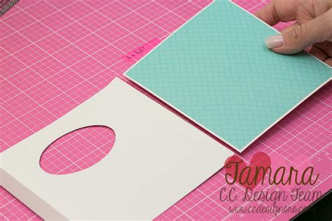 Curved Card TUTORIAL C C Designs Handmade By Tamara