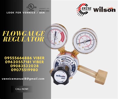 Flow Gauge Regulator Commercial And Industrial Construction Tools And Equipment On Carousell