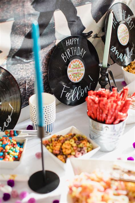 A Beatles Themed Yellow Submarine Party By Eleven Event Stories Artofit