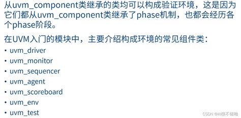 【uvm入门 ＞ Episode3 】~ 核心基类下的组件、uvm Driver、monitor、sequencer、agent