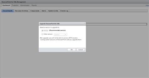 Recoverpoint For Vms 52x Upgrade Step By Step Applezzz