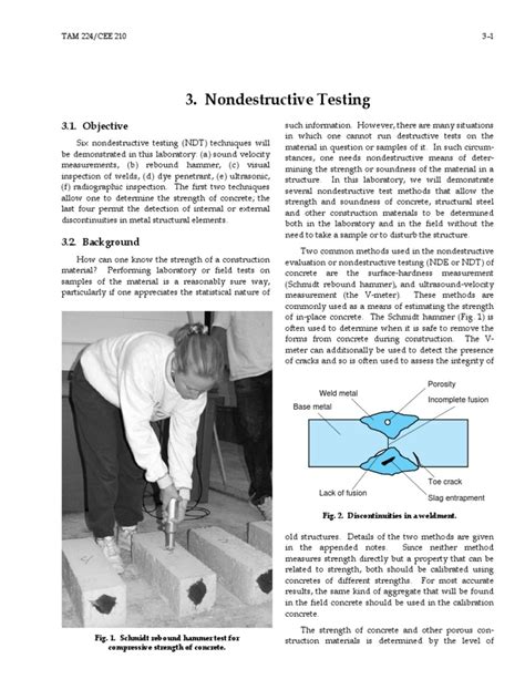 Nondestructive Testing On Concrete Nondestructive Testing Ultrasound Free 30 Day Trial