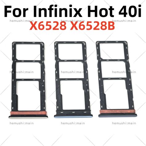 For Infinix Hot I X X B Sim Tray Card Slot Holder Card Holder Reader Sd Slot Adapter