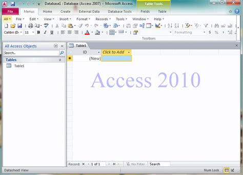 Demo Of Classic Menu For Access