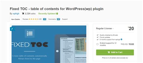 Best Wordpress Table Of Contents Plugins For