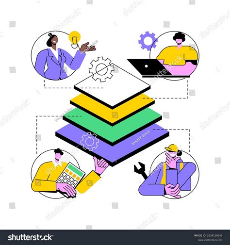 Enterprise Architecture Abstract Concept Vector Illustration Stock Vector Royalty Free