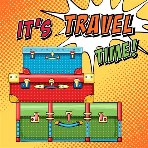 行李箱矢量插画图片 矢量的行李箱插画素材 高清图片 摄影照片 寻图免费打包下载