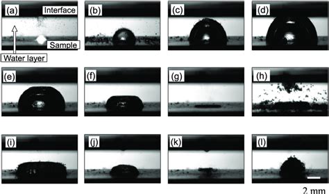 Observation Of Sample Surface By High Speed Camera During Laser Shock
