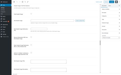 Header Image Simple Grid Pro
