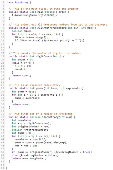 Ap Computer Science The Armstrong Numbers — Steemit