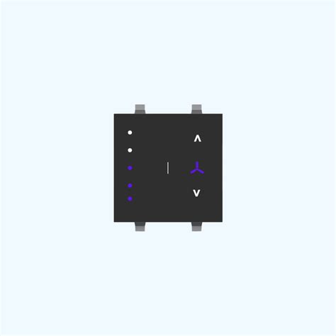 Fan Dimmer Touch Modular V1 H Smart Fan Dimmer Touch Modular V1 H Smart