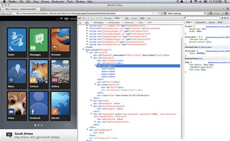 gaia mozilla s user interface for boot to gecko all web technologies mozilla hacks the