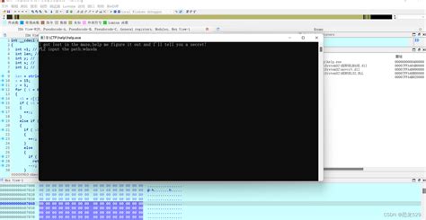 Ctf逆向动调调试技巧学习及总结逆向动态调试 Csdn博客