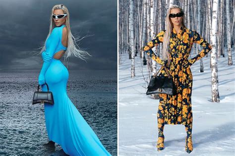 Kim Kardashian Shows Off Her Tiny Bum In New Balenciaga Ad Amid Rumors