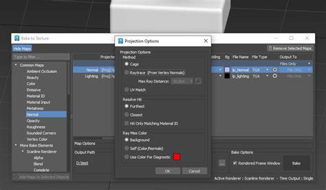 Strange Artifacts When Baking Normal Map In 3ds Max Starting From