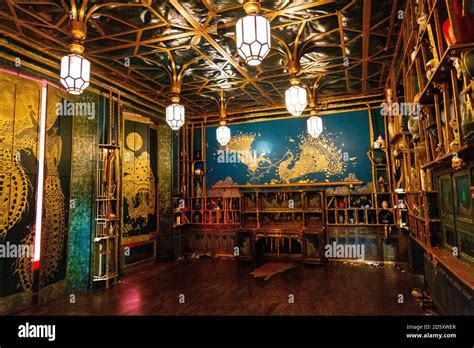 Filthy Lucre Whistlers Peacock Room Reimagined Installation By Artist