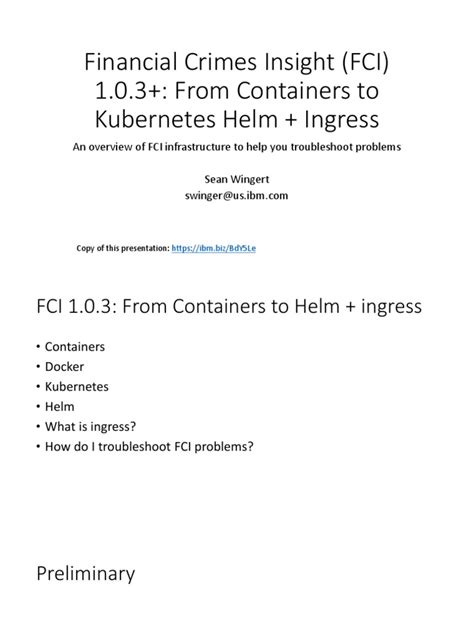 containers kubernetes helm ingress 2018nov21 pdf information technology management software