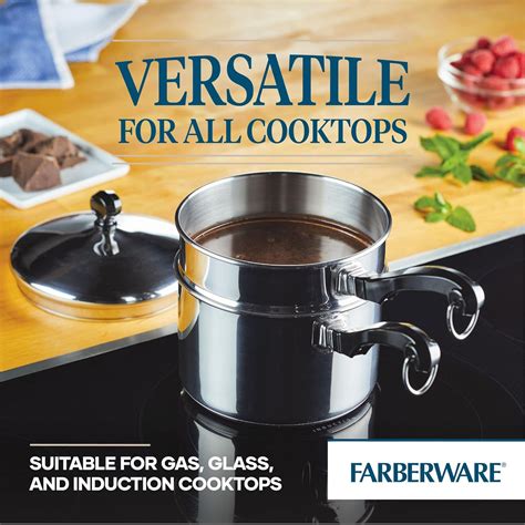 Buy Farberware Classic Stainless Series 2 Quart Covered Double Boiler