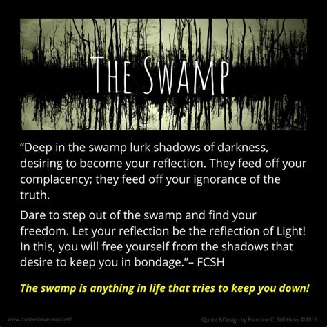 Swamp Life Quotes Overturning The Great Disruptor Romans 512 18