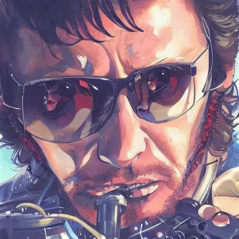 16 Bit Art Of Hideo Kojima As A Character In Street Stable Diffusion