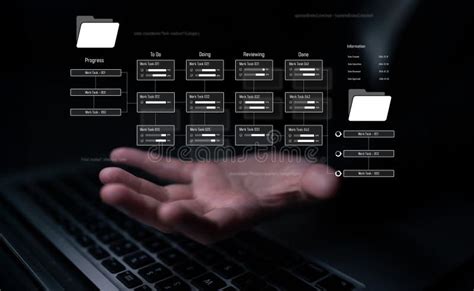 Project Management Workflow And Task Progress Tracking Latch Stock Illustration Illustration