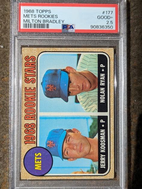 Auction Prices Realized Baseball Cards 1968 Topps Milton Bradley Mets