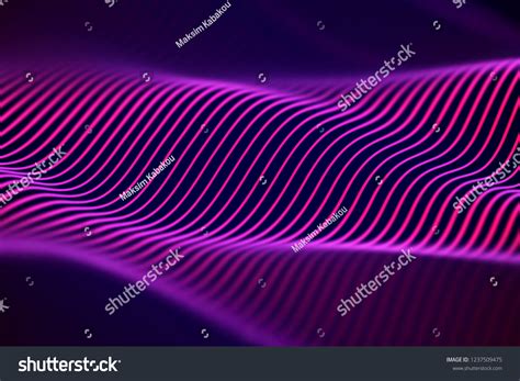 Big Data Abstract Visualization Business Charts Stock Vector Royalty Free 1237509475