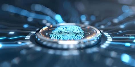 Advanced Biometric Security Features For Enhanced Online Protection Concept Multifactor