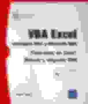 Libro Vba Excel Versiones 2021 Y Microsoft 365 Programar En Excel